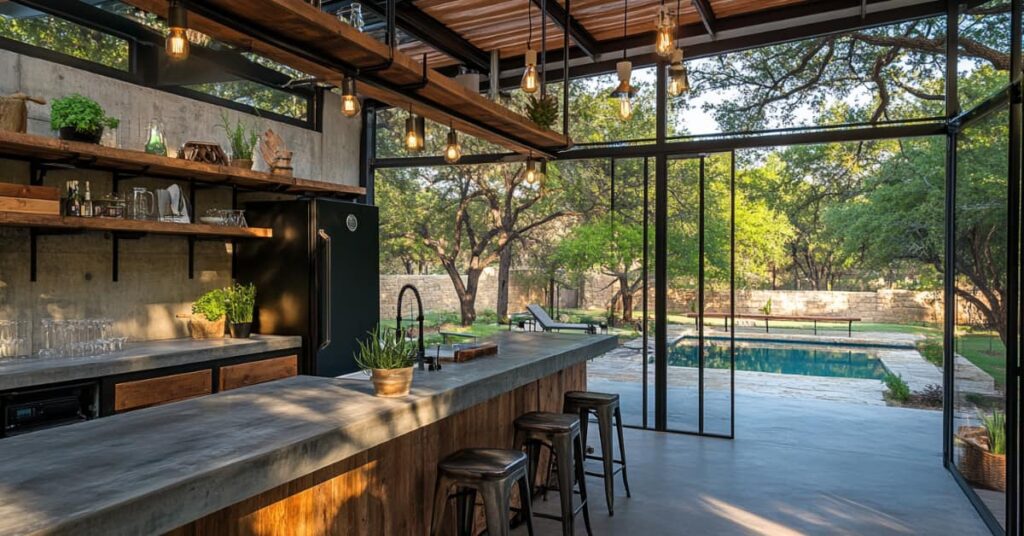 Top 10 Inspiring Poolside Outdoor Kitchen Designs | BPS